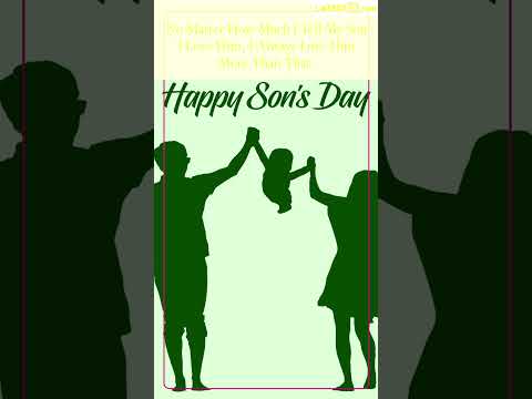 Happy Son's Day 2023 Wishes, Quotes, Greetings, Messages, Images & Wallpapers To Celebrate the Day