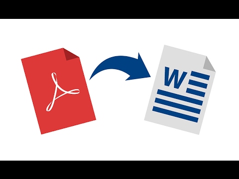 convert pdf to word document file