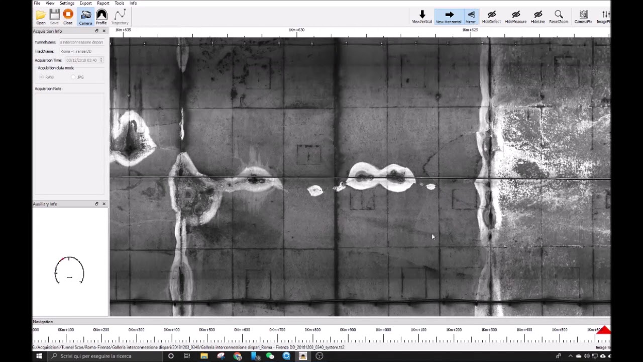 ADTS Tunnel Scan
