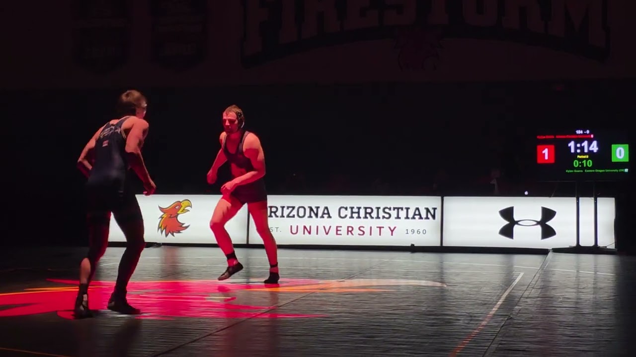 Kaden Senior night match