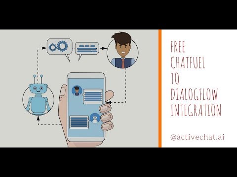 DialogFlow to ChatFuel integration - chat bot NLP made easy with Integrator from ActiveChat