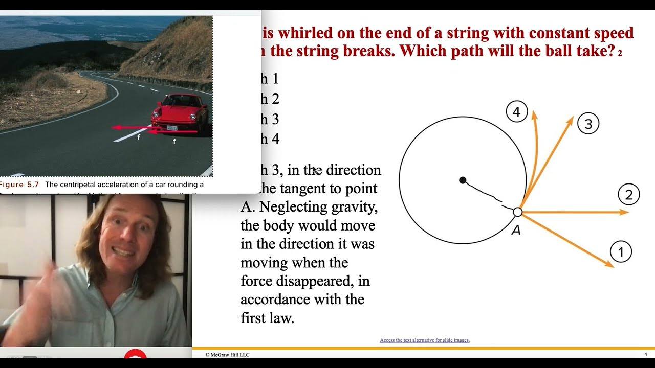 Chapter 5 — 5.1 to 5.2 — Centripetal Acceleration and Force