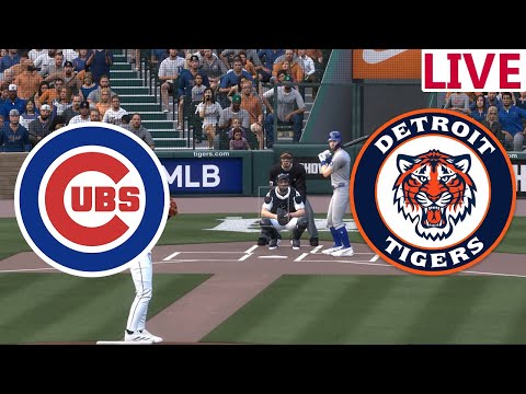 🔴LIVE 🔴 Chicago Cubs VS Detroit Tigers/ June 06/ Baseball Envivo/ Mlb the show 25