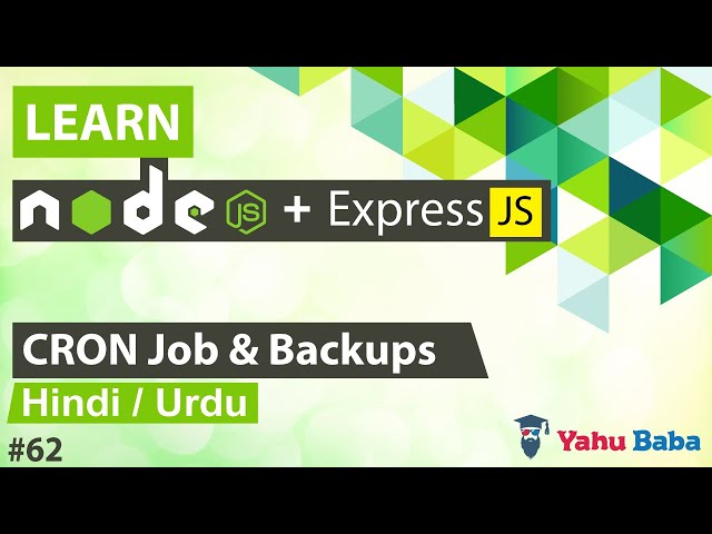 Mastering CRON Jobs and Backups with ExpressJS and NodeJS: A Comprehensive Guide | Galaxy.ai
