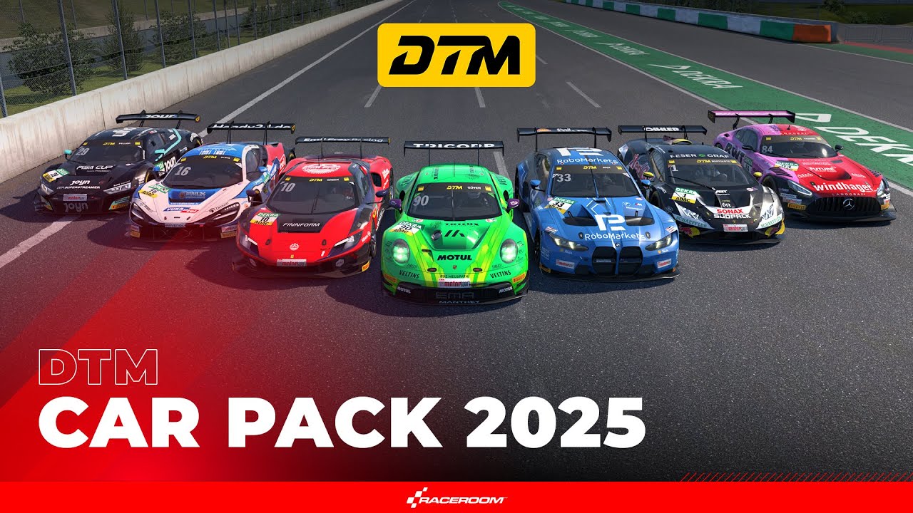 DTM 2025 Pack - Store - RaceRoom Racing Experience