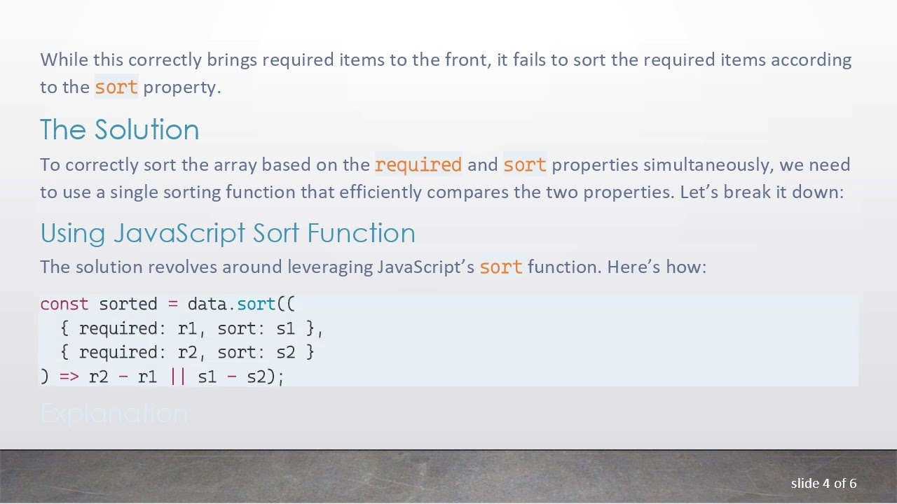 Sorting with multiple conditions in JavaScript