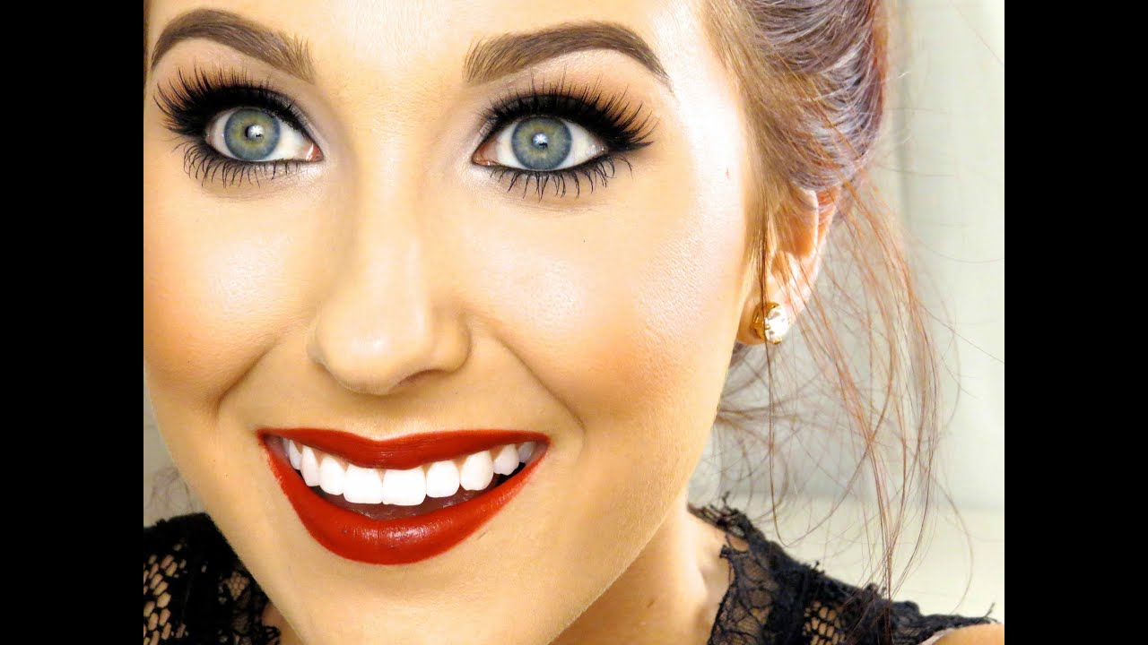 Classic Red Lip Makeup Tutorial | Jaclyn Hill