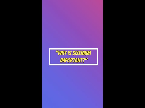 Selenium is a DEFENSE