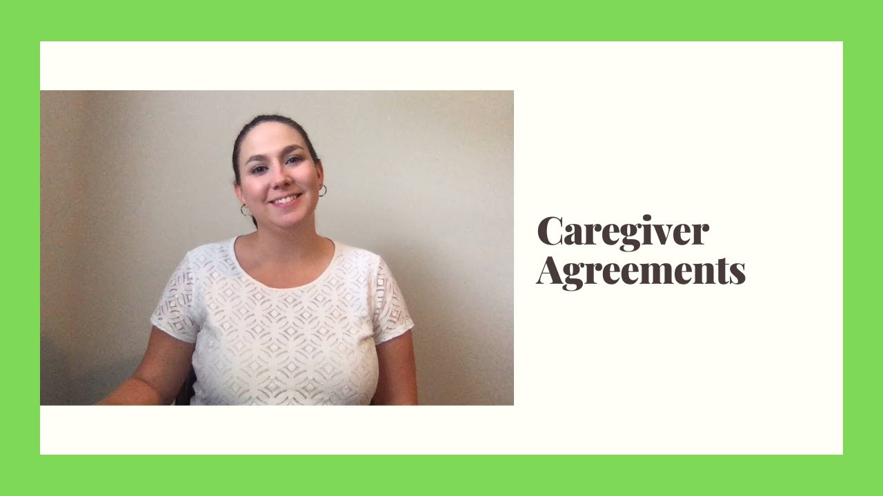What are Caregiver Agreements?