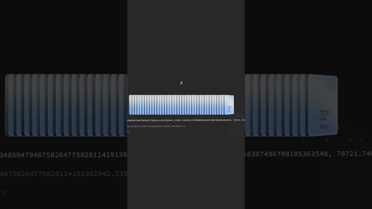 How AI creates weather forecasts #shorts