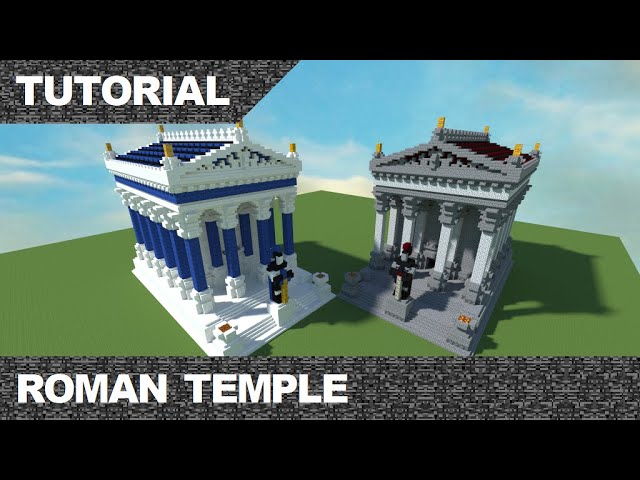 Roman Temple Building Pack Minecraft Map