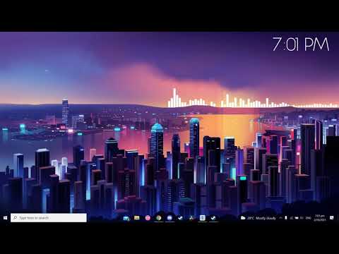 Wallpaper Engine - Neon Skyline [4K] by Me