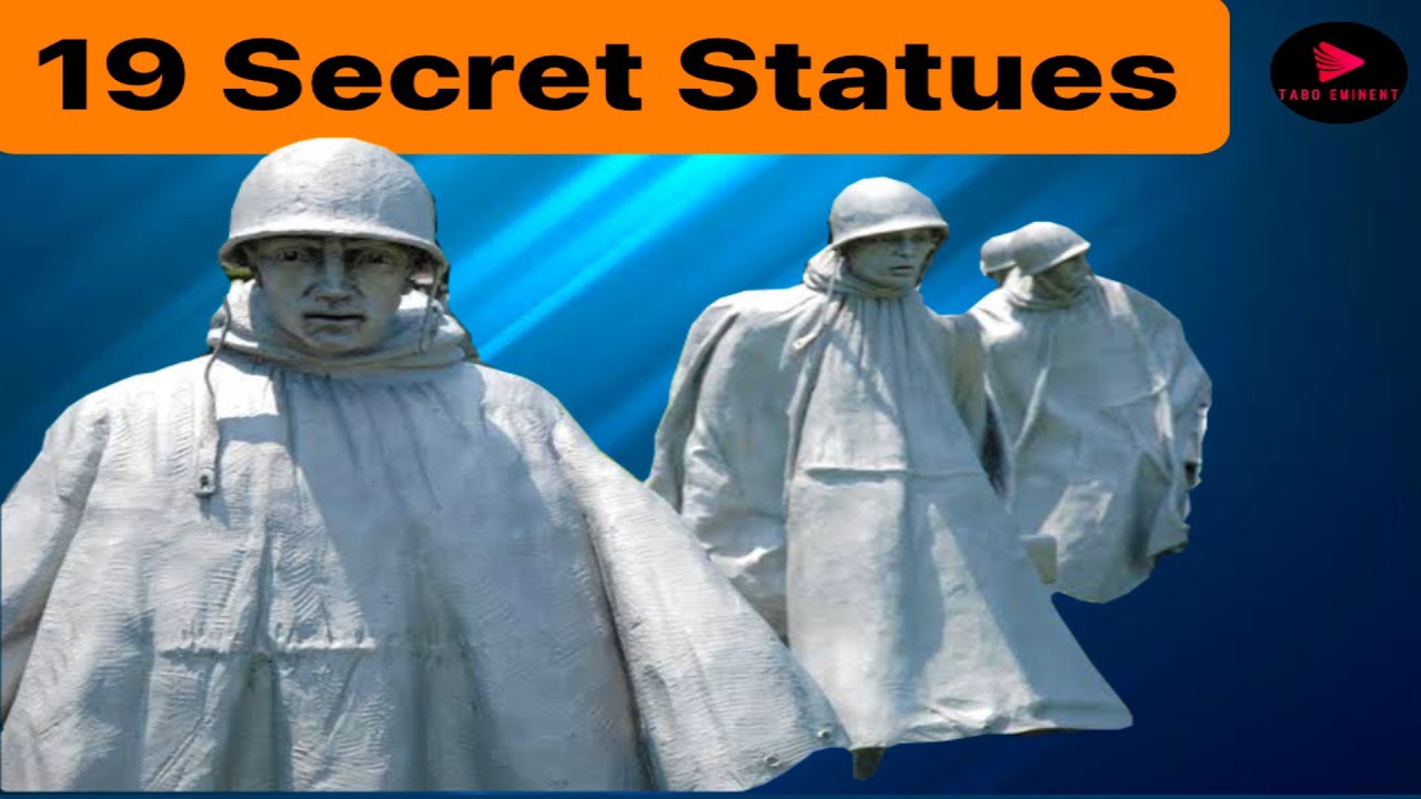 Secret of 19 Statues in the Korean War Memorial!!