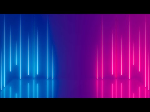 Modern Glowing Neon Lights Loop Background Wallpaper