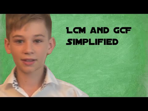 How to find the Least Common Multiple(LCM) and the Greatest Common Factor(GCF)