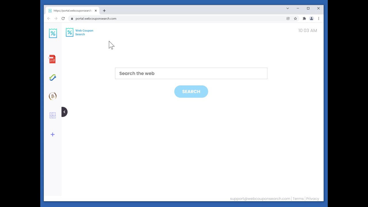 How to remove WebCouponSearch browser hijacker?
