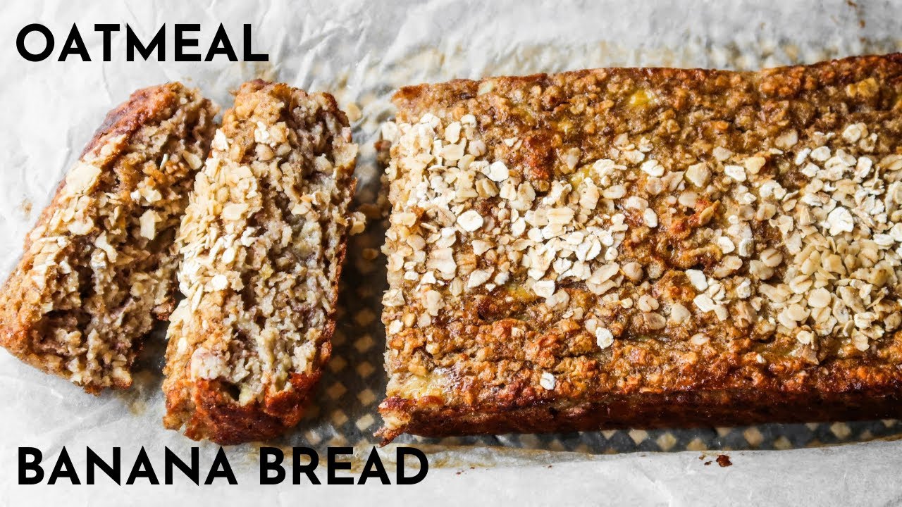 Oatmeal Banana Bread Recipe | Easy Breakfast Idea