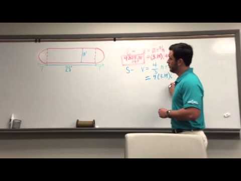 Volume of a Cylindrical Tank