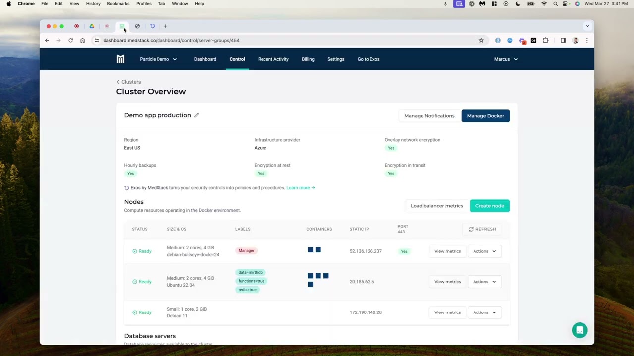 MedStack Control Product Onboarding