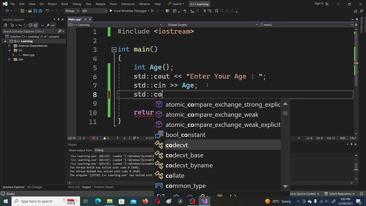 C++ Basic IO | input/output | cin/cout