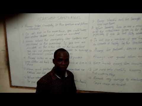 WORKSHOP SAFETY RULES
