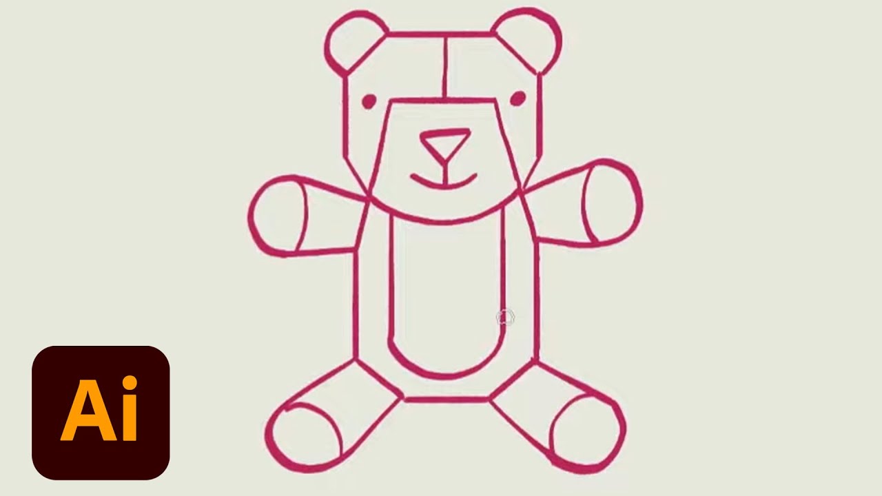 Draw Along with Kyle T. Webster - Teddy Bear | Adobe Creative Cloud