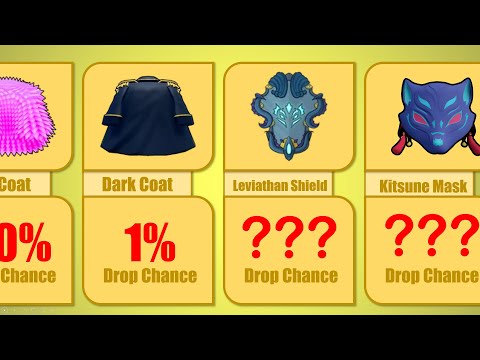 All Blox Fruit Accessories Drop Chance (Upd 20)