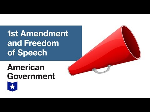1st Amendment and Freedom of Speech | American Government