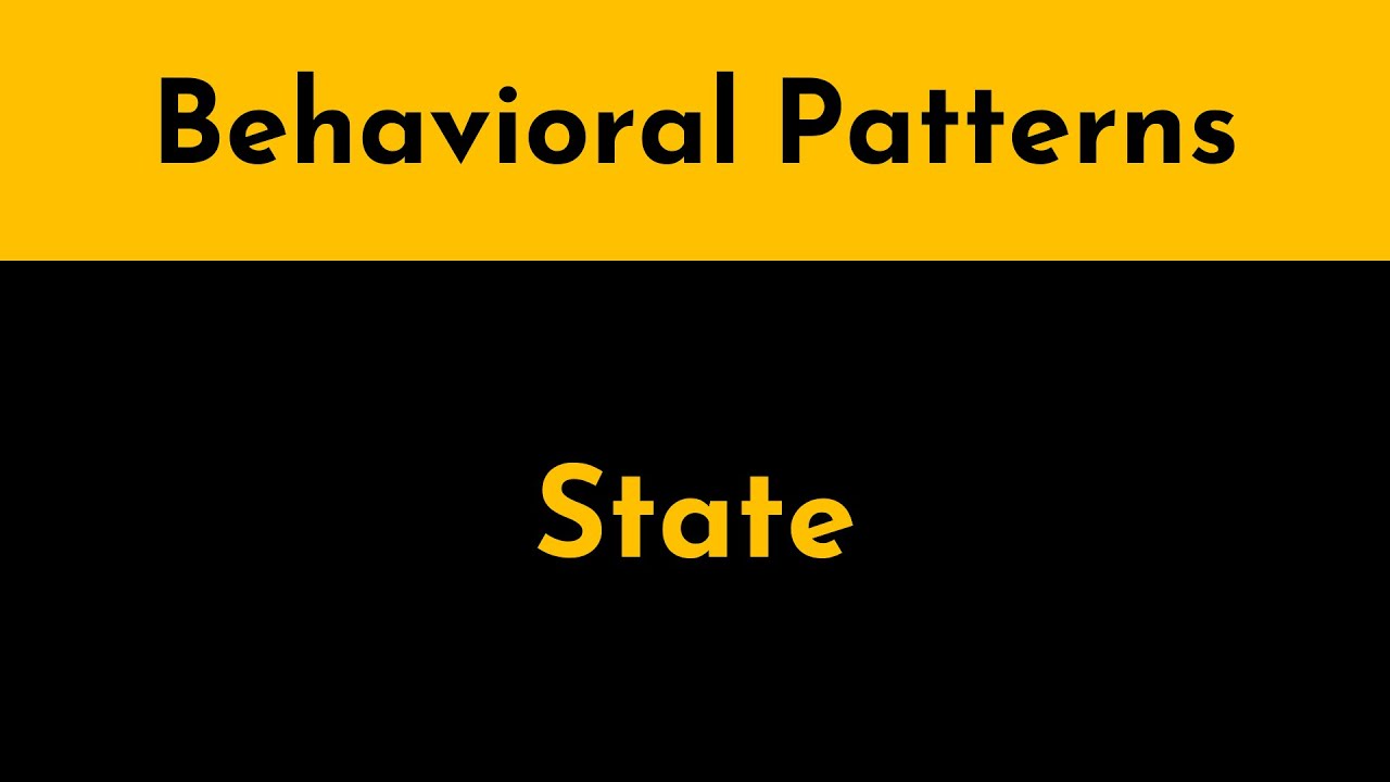 The State Pattern Explained and Implemented in Java | Behavioral Design Patterns | Geekific