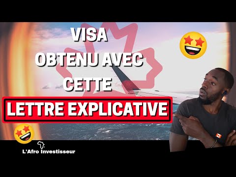 COMMENT RÉDIGER UNE LETTRE EXPLICATIVE