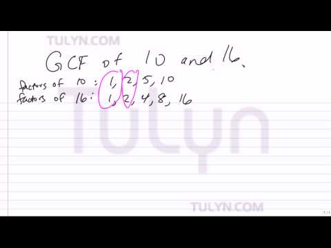 greatest common factor 7