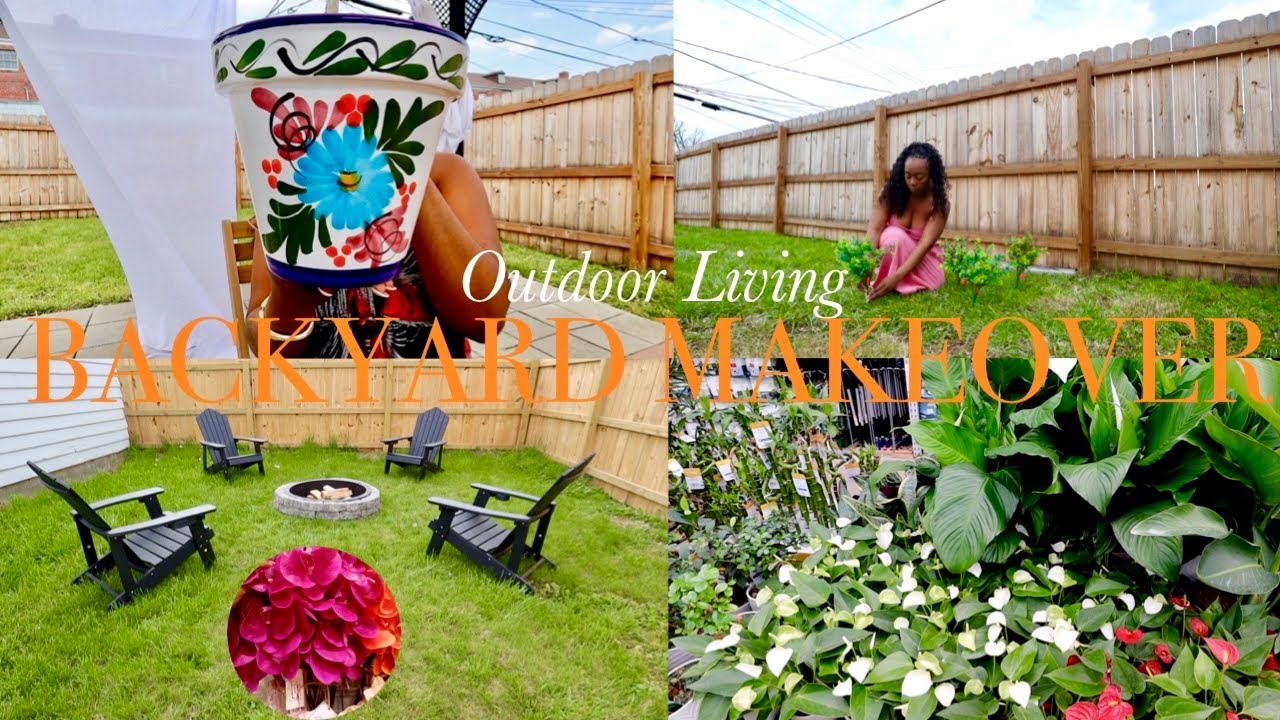 BACKYARD MAKEOVER SERIES 🌿 OUTDOOR LIVING SPACE + GARDEN TRANSFORMATION SPRING 2026