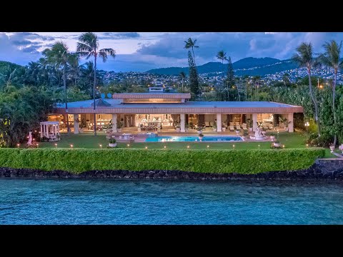 Palatial Oceanfront Estate on Kahala Avenue, Honolulu, Hawaii