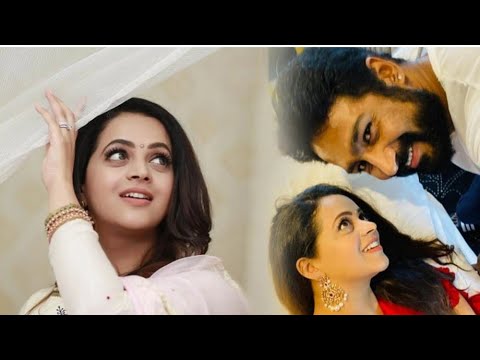 Actress 'Bhavana' with her husband /Bhavana/Naveen/..
