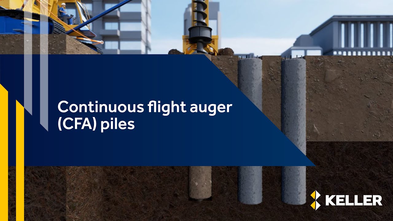 Construction Of Auger Cast Piles