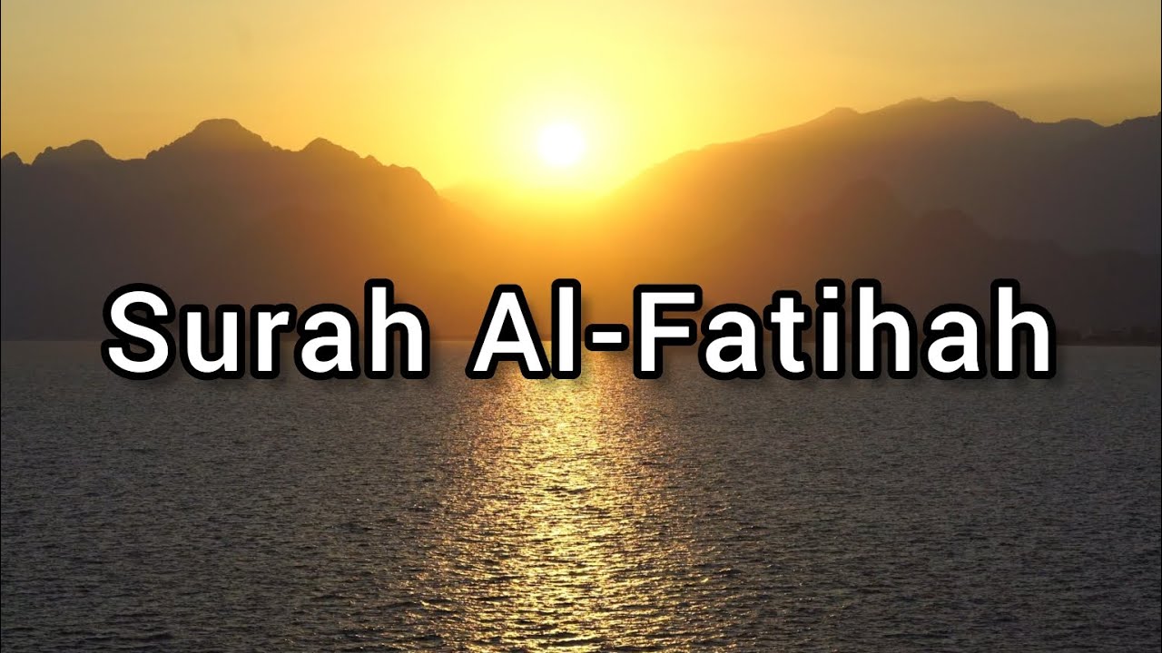 Surah Al Fatihah سورة الفاتحة Сура Аль Фатиха Siratullo Raupov ...