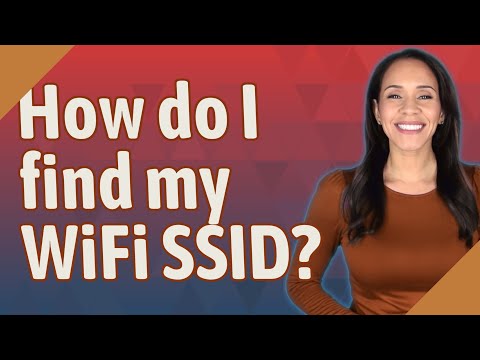 How do I find my WiFi SSID?