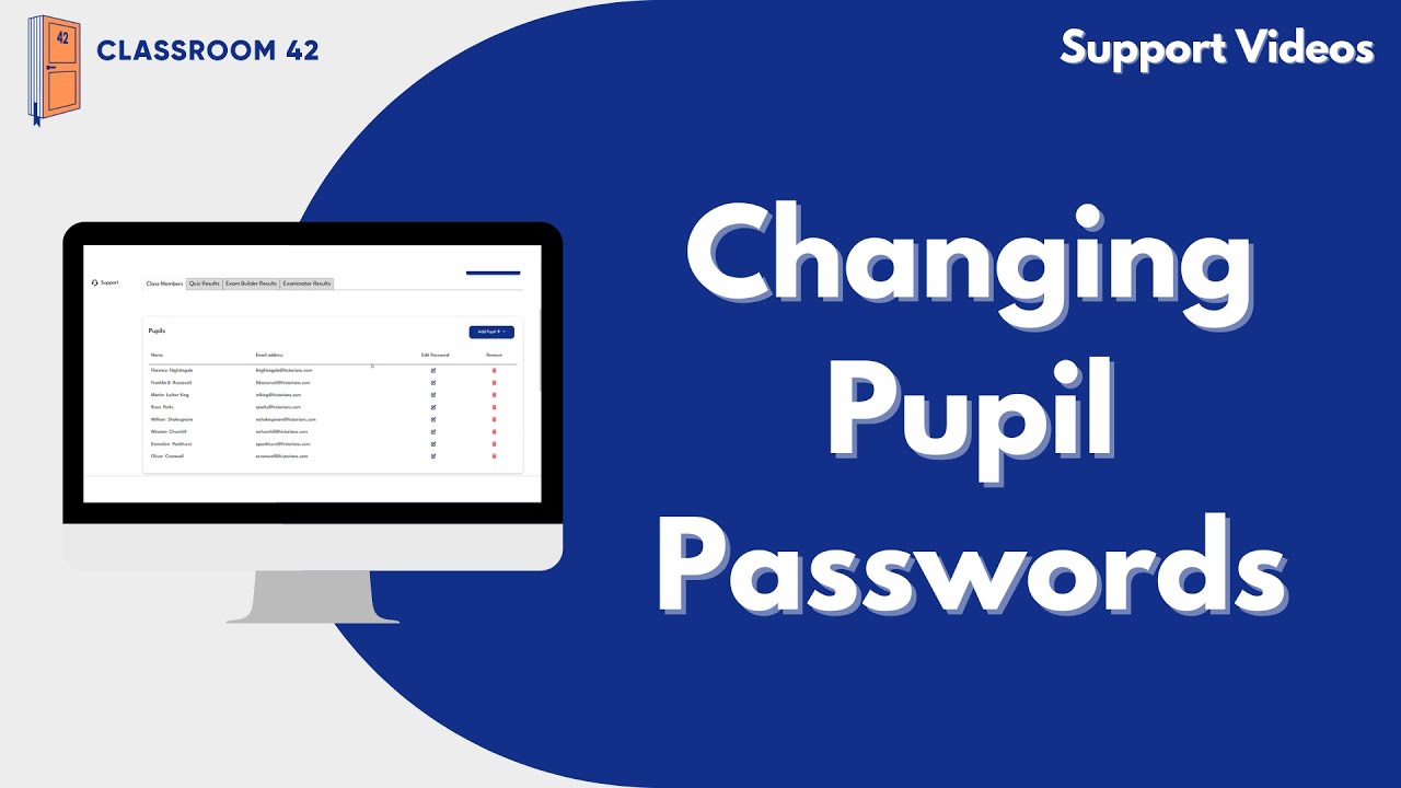 Support – Classroom 42