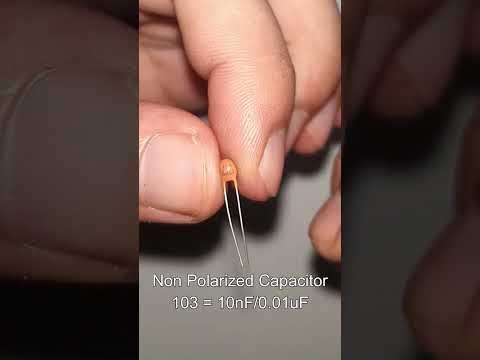 Non Polarized Capacitor 103 = 10nF/0.01uF | Showrob Electronics Project | 2023