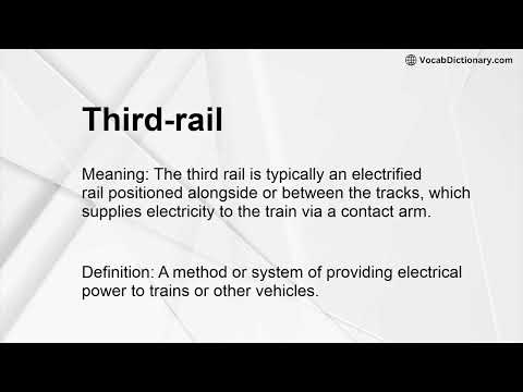 Third-rail Meaning