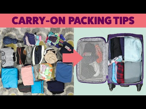 Packing a Carry-on For a Two week Tr…: English ESL video lessons
