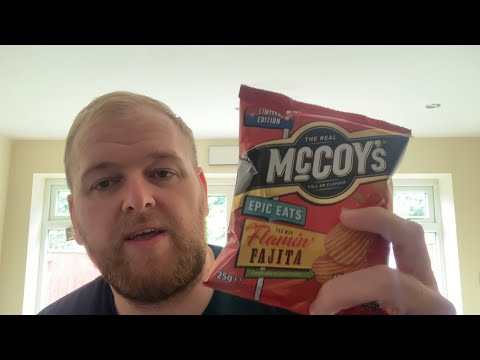 McCoys Epic Eats Tex Mex Flamin’ Fajita Flavour Crisps - Review