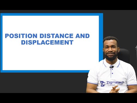 PHYSICS | POSITION, DISTANCE AND DISPLACEMENT | EXAM GUIDE | LEARNING HUB | ZIGMATECH CONSULT |