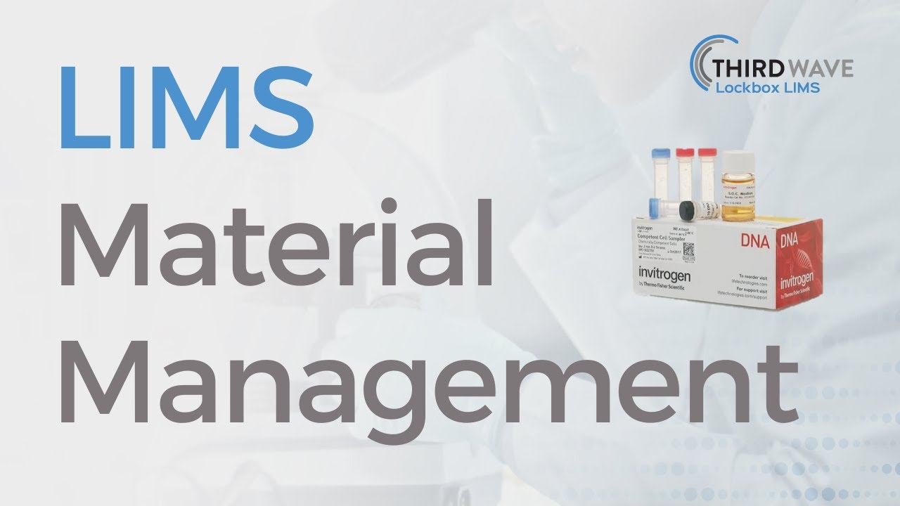 Using Lockbox LIMS for Inventory and Material Management