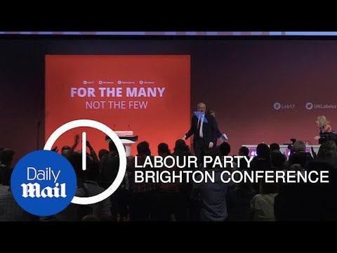 Labour Party conference: Monday's highlights in 90 seconds - Daily Mail