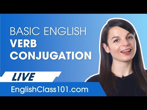 Basic English Verb Conjugation (Present and Past Tense)