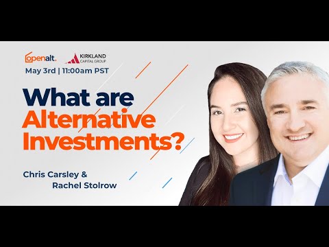 Intro to Alternative Investments | What Are Alternatives in Investments?