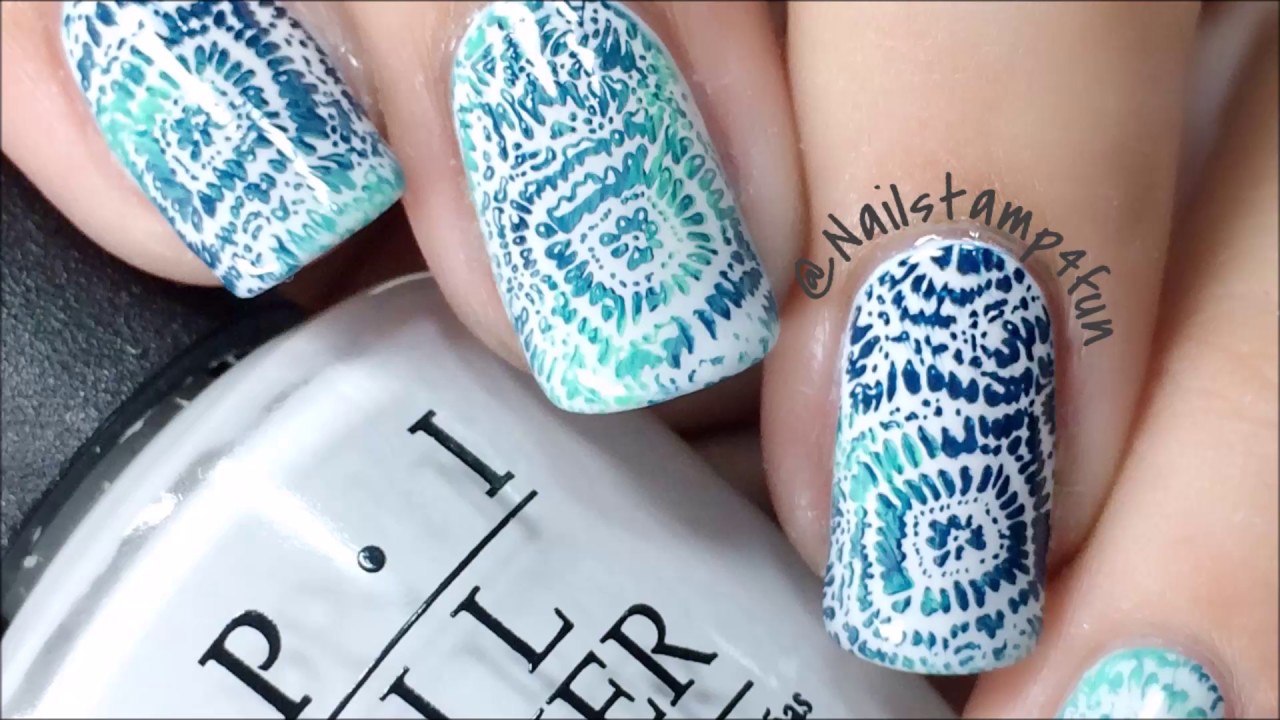 Stamping gradient using Hehe stamping plate101