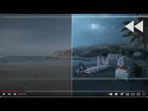 SKY AIRLINES PLUS - Playa - VFX Breakdown | Antidoto 56 estudio visual, Chile