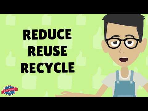 Conservation - Reduce, Reuse & Recycle - Educational Science Video for Elementary Students & Kids
